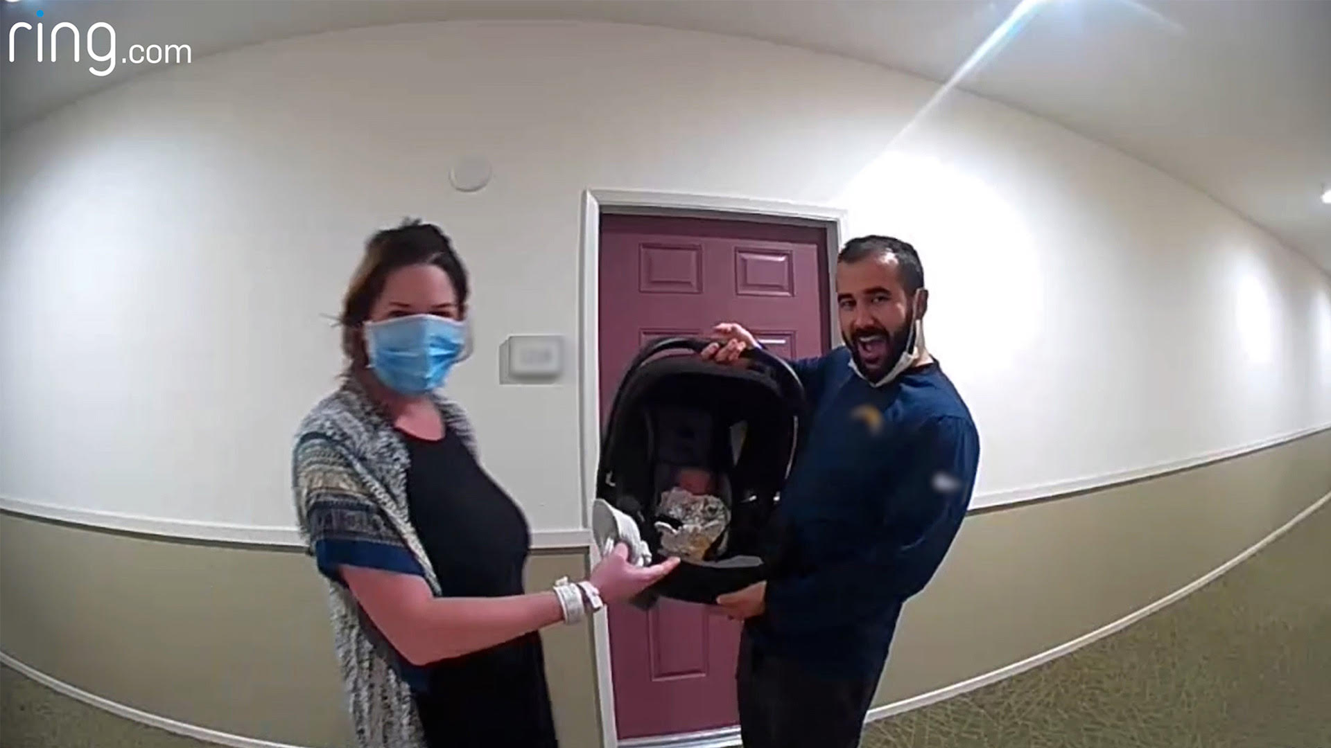 Baby's First Steps & Couple Brings Home a Newborn - The Ring Blog